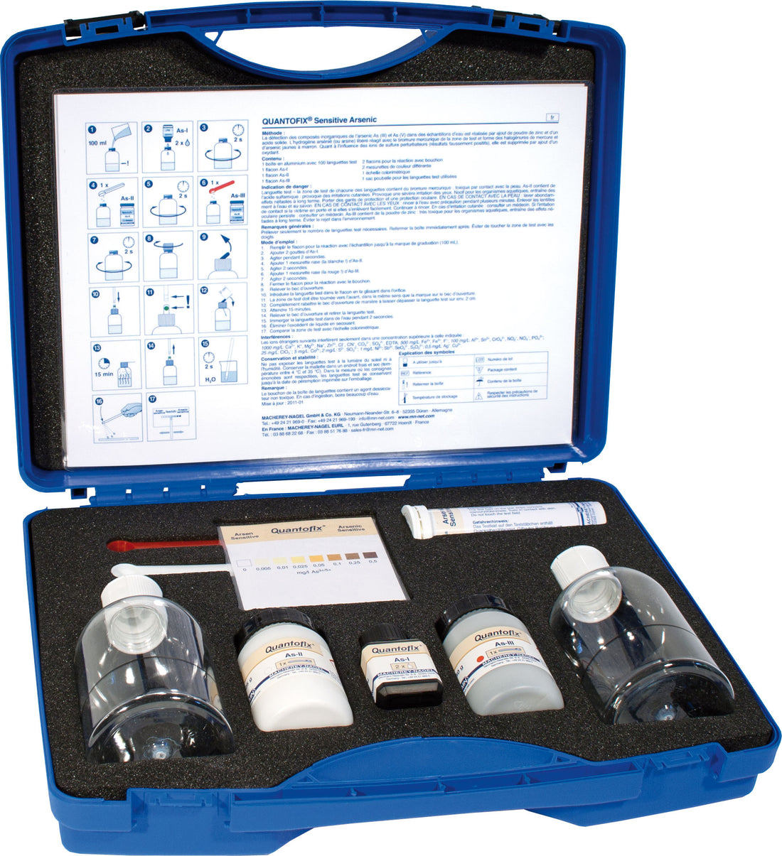 Semi-quantitative test strips QUANTOFIX Arsenic Sensitive– ESSLAB