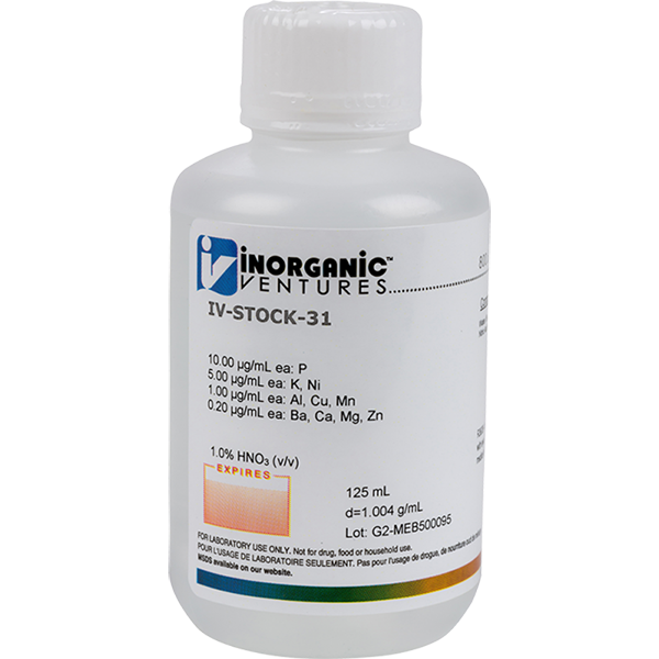 ICP MULTI ELEMENT STD, 125mL – ESSLAB