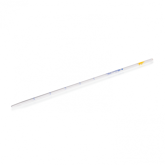 Measuring Pipette, from soda-lime glass, Class AS, Type 1, blue print ...